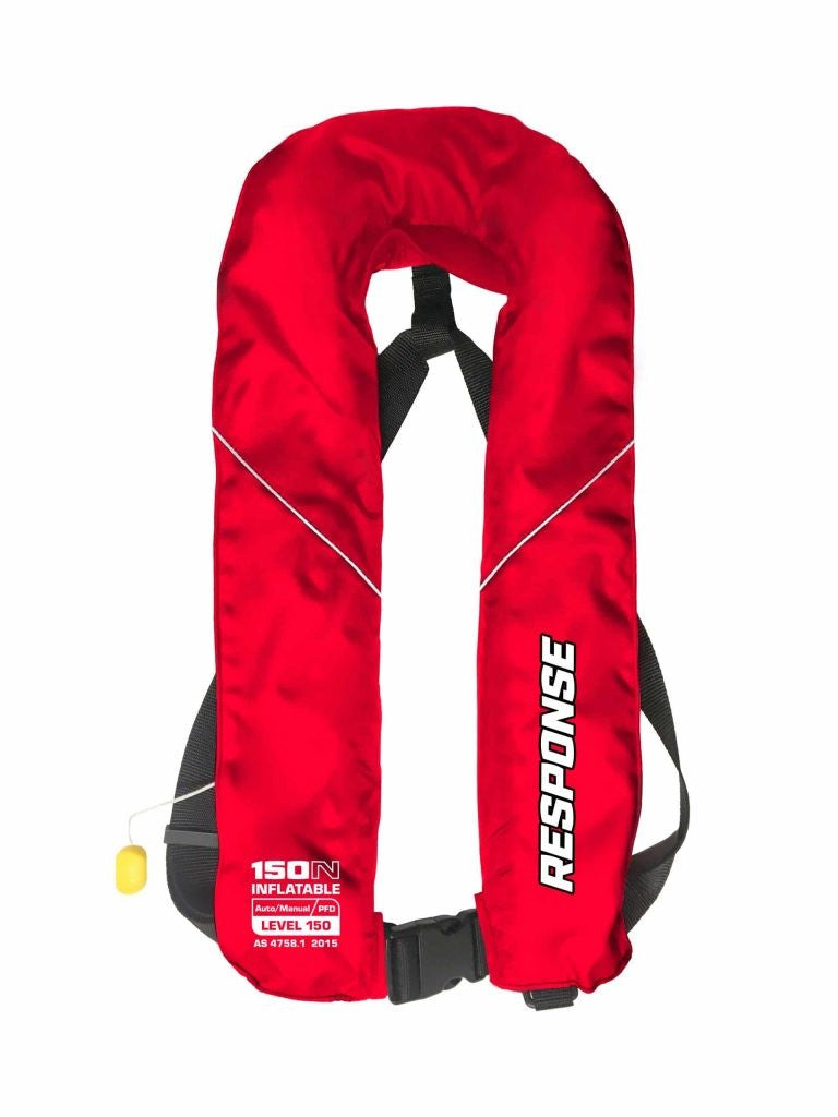 RESPONSE AUTO INFLATABLE JACKET PFD ADULT LEVEL 150 — Karratha ...